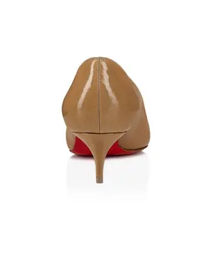 CHRISTIAN LOUBOUTIN Pointed Toe Metal Cap High Heels