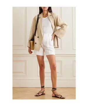 Loro Piana Double-breasted Tweed Blazer