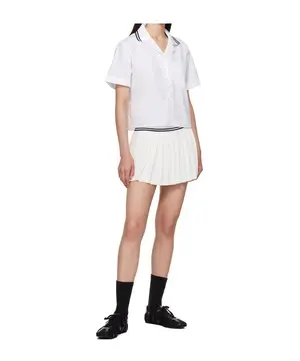 SPORTY  RICH Sporty & Rich Src Logo Abigail Skirt