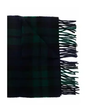 A.p.c. Mahe Tartan-check Wool Scarf