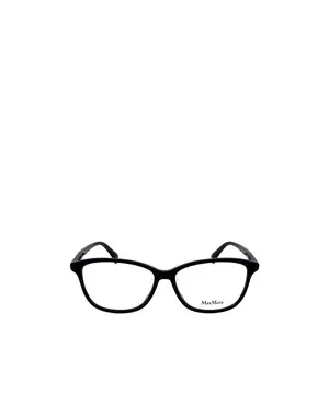 Max Mara Rectangular Frame Eyeglasses - White
