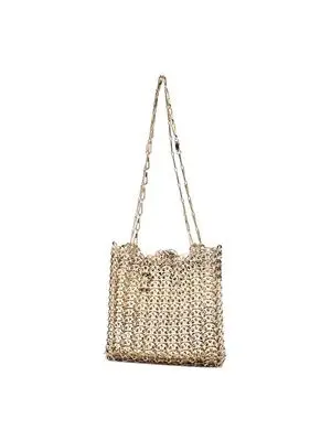 Rabanne 1969 Shoulder Bag - Nude