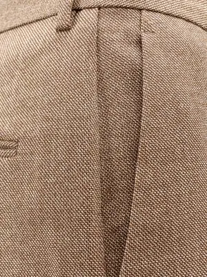 MAISON MARGIELA Textured Wool Tailored Trousers