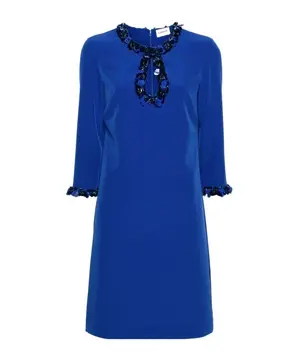 P.a.r.o.s.h Sequin Embellished Shift Dress