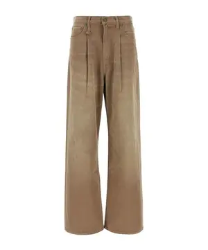 R13 Damon Pleated Jeans - Brown