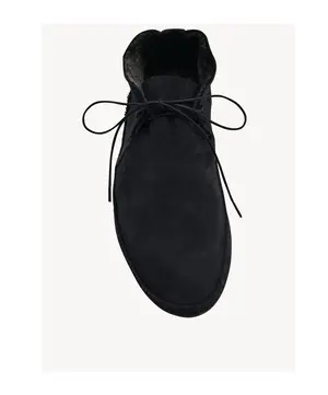 THE ROW Tyler Lace Up Suede Boots