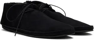 THE ROW Tyler Lace Up Suede Boots