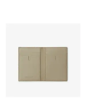 Burberry Check Folding Card Case