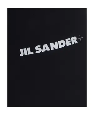 JIL SANDER Logo Printed Leggings - Black