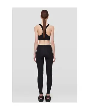 JIL SANDER Logo Printed Leggings - Black
