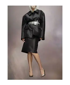 MAISON MARGIELA Long-sleeved Buttoned Jacket