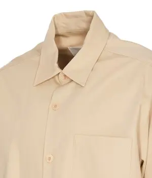 AMI Paris Logo-printed Long-sleeved Buttoned Shirt