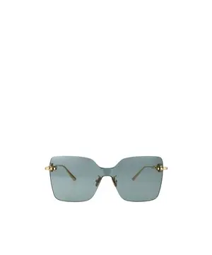 Dior Logo Embellished Sunglasses - Gray