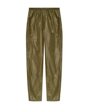 GANNI Logo Printed Elastic Waist Trousers - No