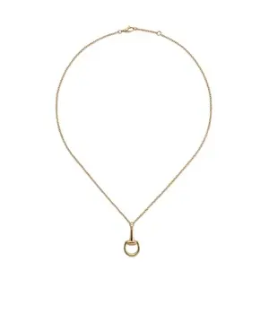 Gucci Horsebit 18k Chain Necklace