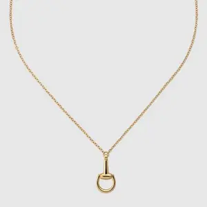 Gucci Horsebit 18k Chain Necklace
