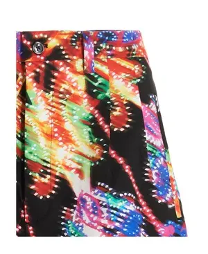 Dolce & Gabbana Luminaire Printed Knee Length Shorts