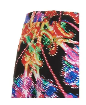 Dolce & Gabbana Luminaire Printed Knee Length Shorts