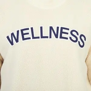 SPORTY  RICH Sporty & Rich Sherpa Wellness Crewneck Sweatshirt