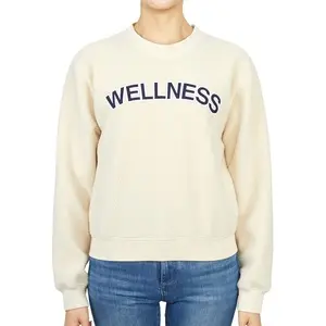 SPORTY  RICH Sporty & Rich Sherpa Wellness Crewneck Sweatshirt