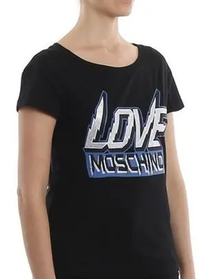 Moschino Printed T-shirt - Black