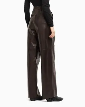 Giorgio Armani Elasticated Wide-leg Trousers