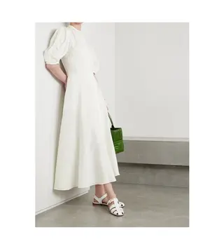 Gabriela Hearst Short Sleeve Dress