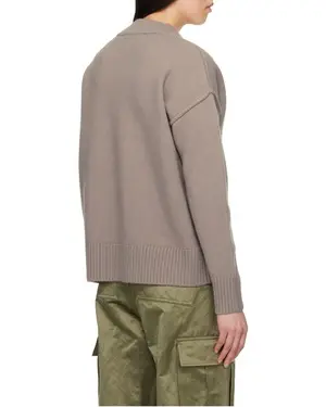 AMI Paris De Coeur Knitted Cardigan