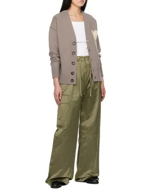 AMI Paris De Coeur Knitted Cardigan