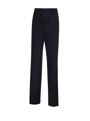 Max Mara Cannes Pleated Trousers - Black