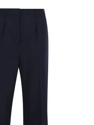 Max Mara Cannes Pleated Trousers - Black