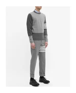 Thom Browne Striped Detail Pullover