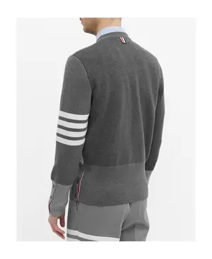 Thom Browne Striped Detail Pullover