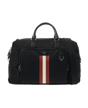 Bally Logo Duffle Bag - Black