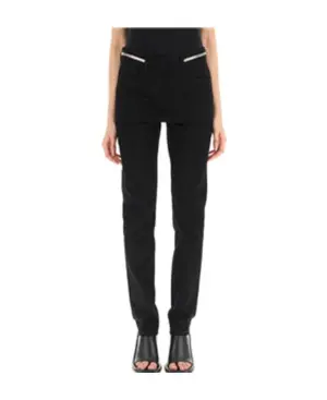 Givenchy Slim Leg Mini Skirt Effect Jeans