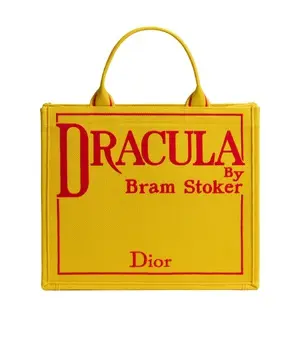 Dior Medium Book Tote With Strap - Huang Hong