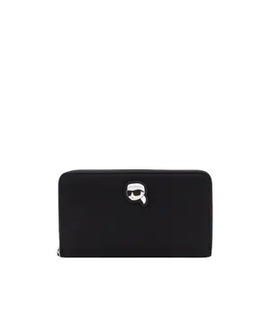 Karl Lagerfeld Logo Wallets For Women