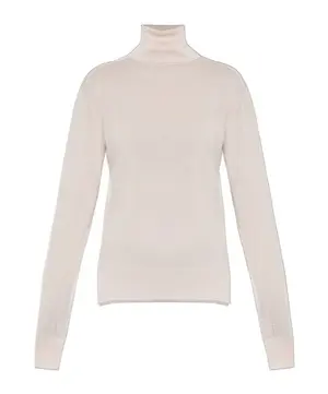 JIL SANDER High-neck Plain Knit Sweater