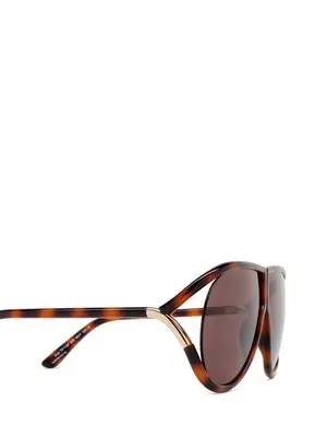 TOM FORD Axel Aviator Sunglasses - Red