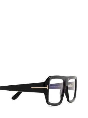 TOM FORD Square Frame Eyeglasses - Black