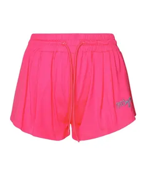 Msgm Logo Shorts For Women