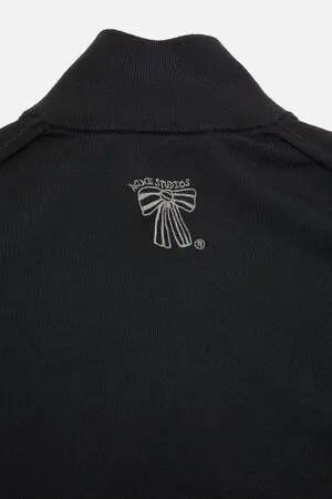Acne Studios Logo Embroidered Zip-up Cardigan
