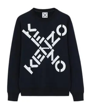 Kenzo Logo Printed Crewneck Sweatshirt