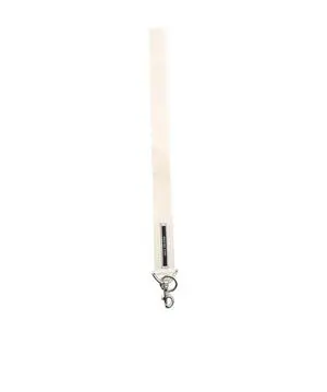 Rick Owens Logo Keychain - White