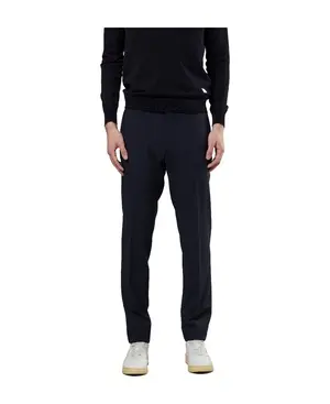 Incotex Logo Casual Pants - Black