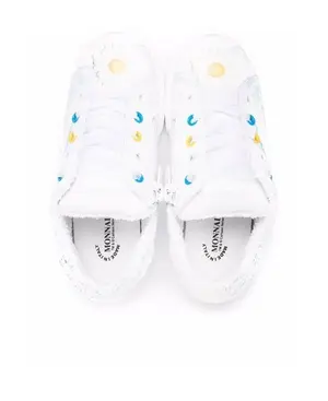 Monnalisa Daisy And Tweety Printed Lace-up Sneakers