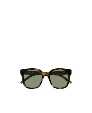 Saint Laurent Square Frame Sunglasses - Gray