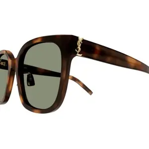 Saint Laurent Square Frame Sunglasses - Gray