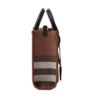 Burberry Tartan Checked Freya Tote Bag - Multicolor