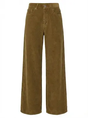 HAIKURE Corduroy Wide Leg Trousers